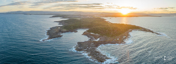 Bass Point Aerial, Shellharbour (AD107P) - Kramer Photography